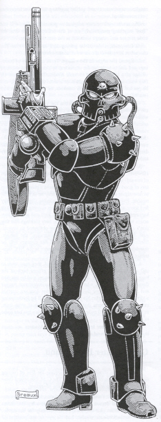 Rifts Armour: Coalition CA-1 Heavy Dead Boy Armour